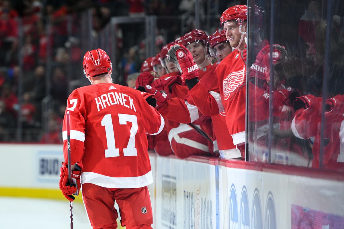 Filip Hronek has quietly become a significant piece of the Red Wings’ core