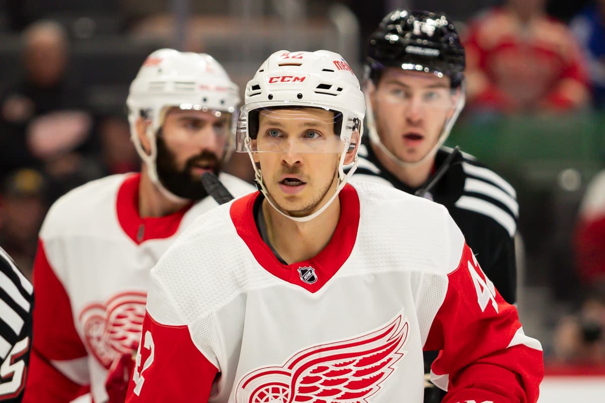 Red Wings recall Kyle Criscuolo from Grand Rapids