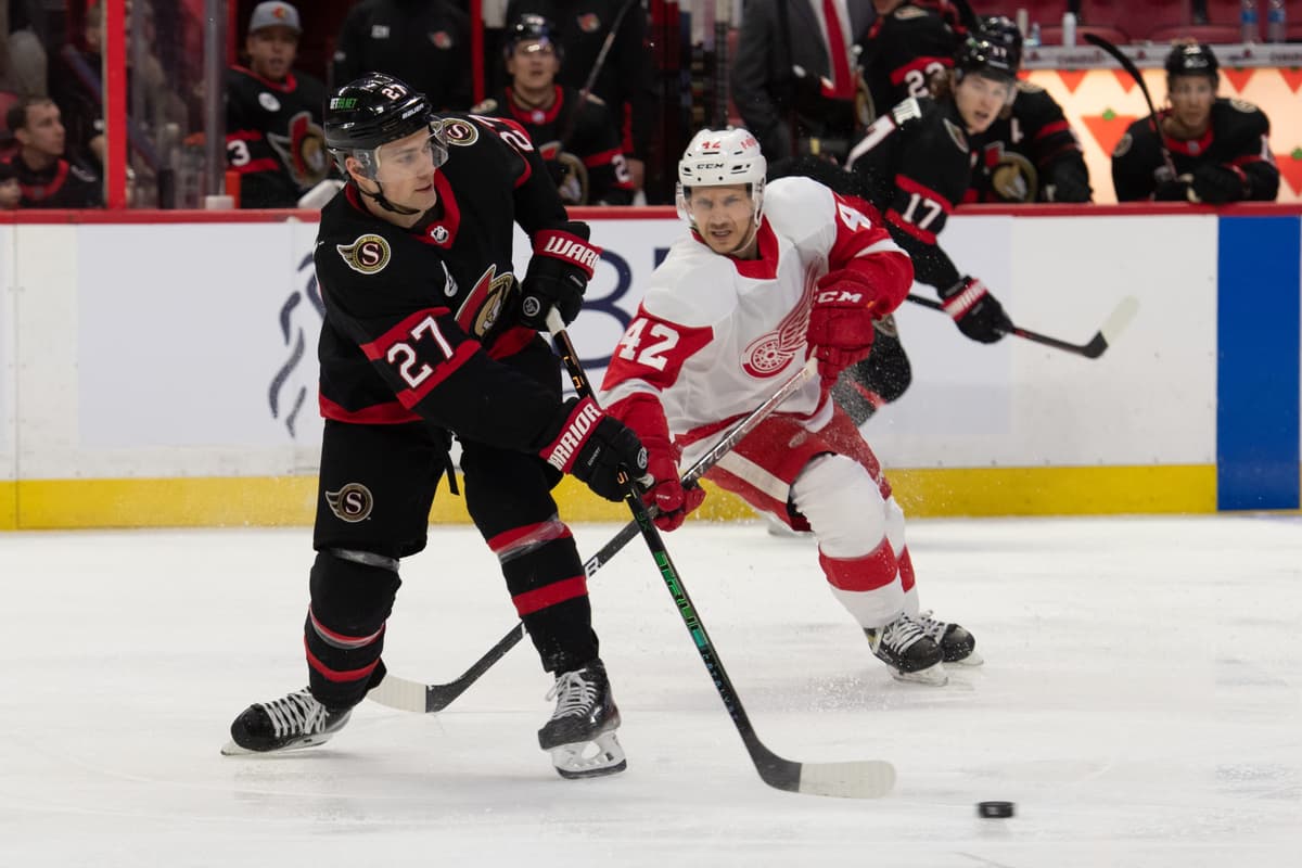 Red Wings reassign Kyle Criscuolo to Grand Rapids