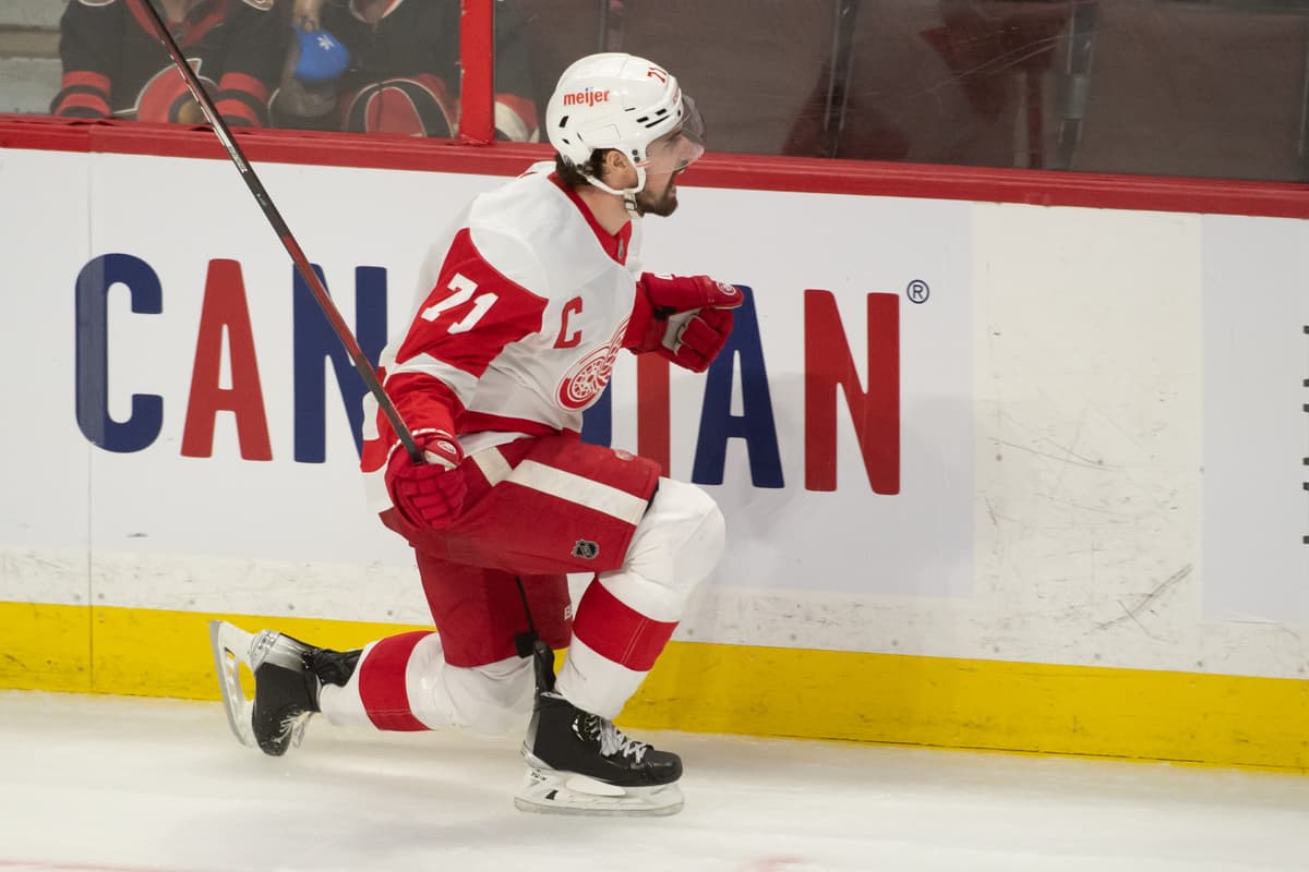 Larkin close to joining exclusive club of Red Wings players with ...