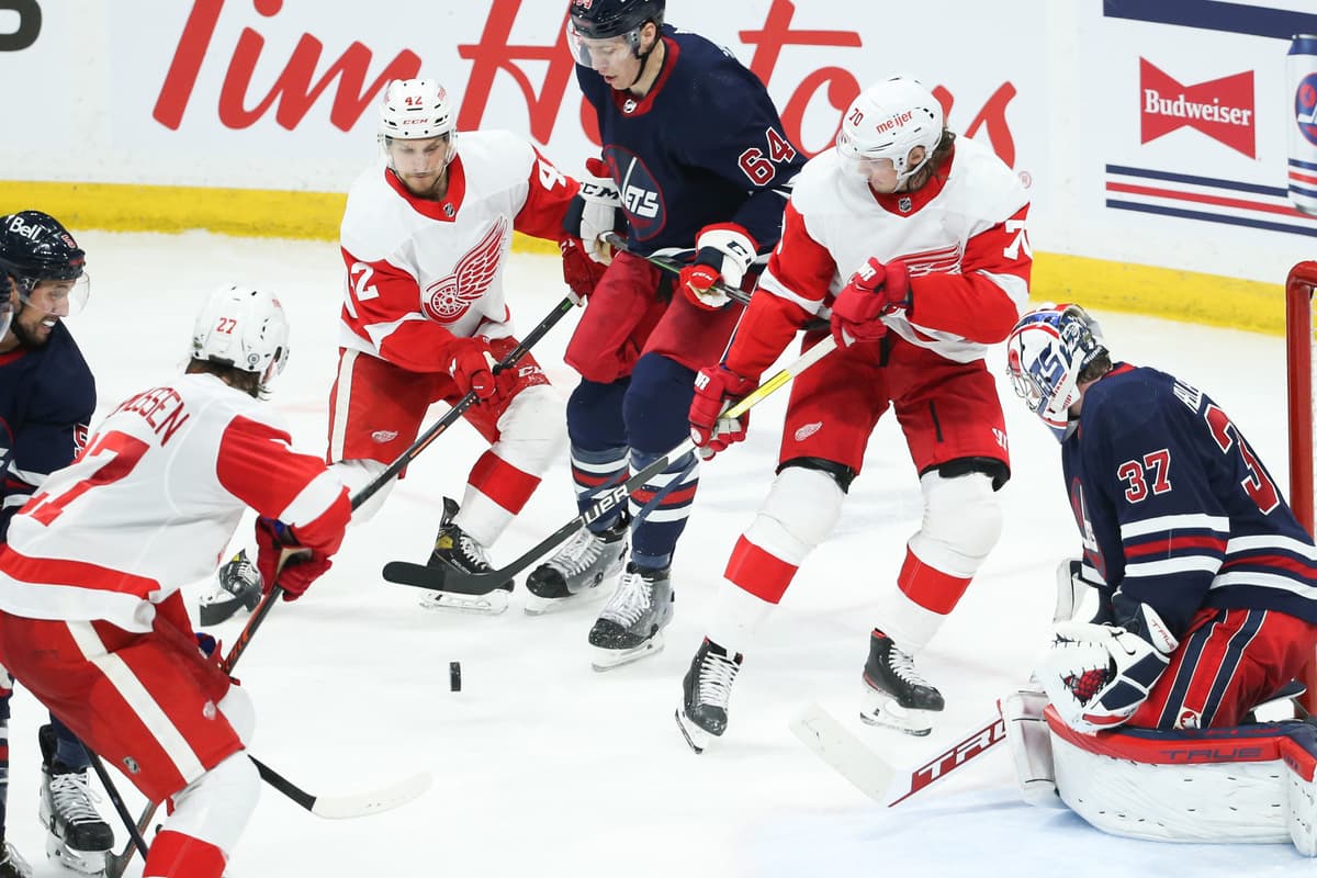 Kyle Criscuolo assigned to Grand Rapids after picking up assist in Winnipeg